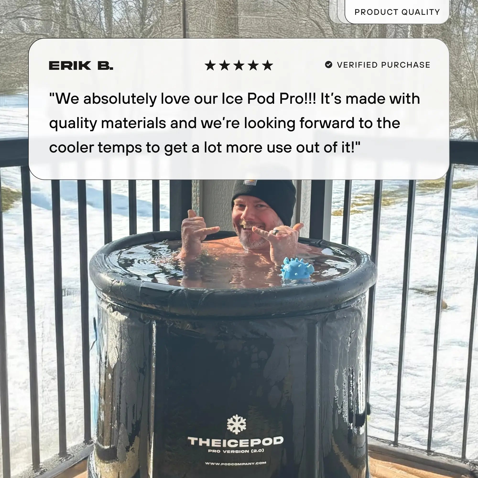 The Ice Pod - Portable Ice Bath – The Pod Company