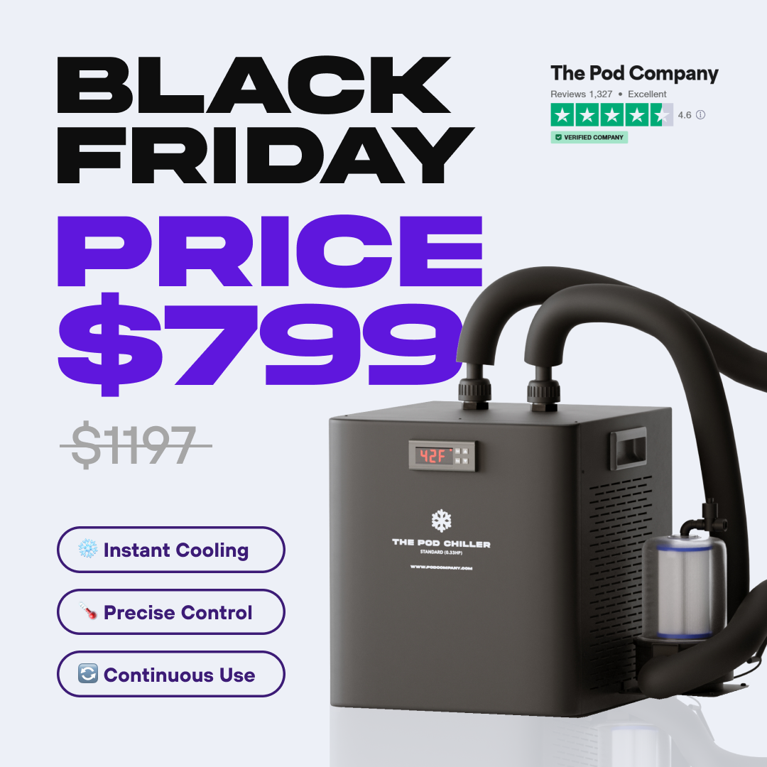 The Pod Chiller - Water Chiller for Ice Bath – The Pod Company