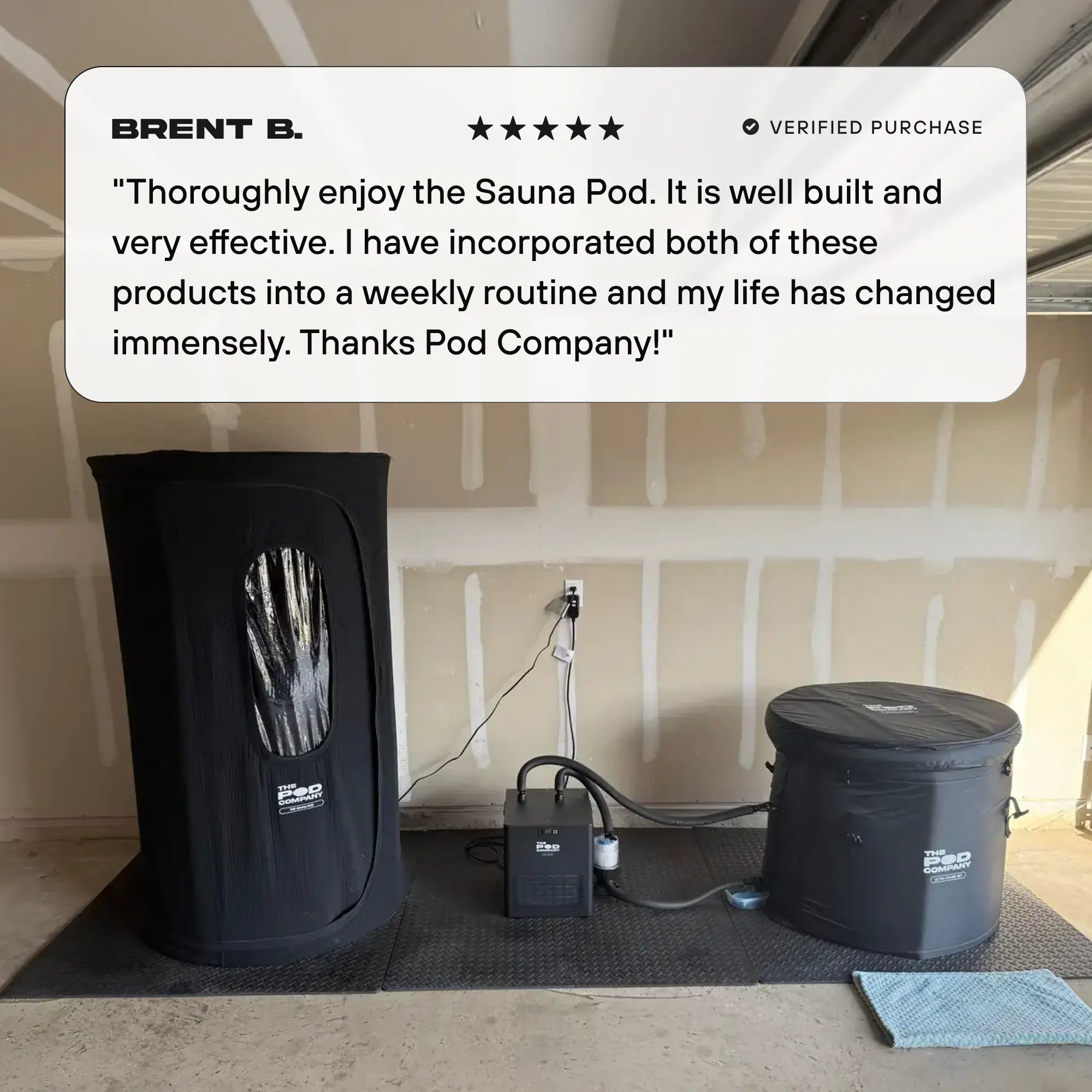 The Sauna Pod - Portable Sauna – The Pod Company
