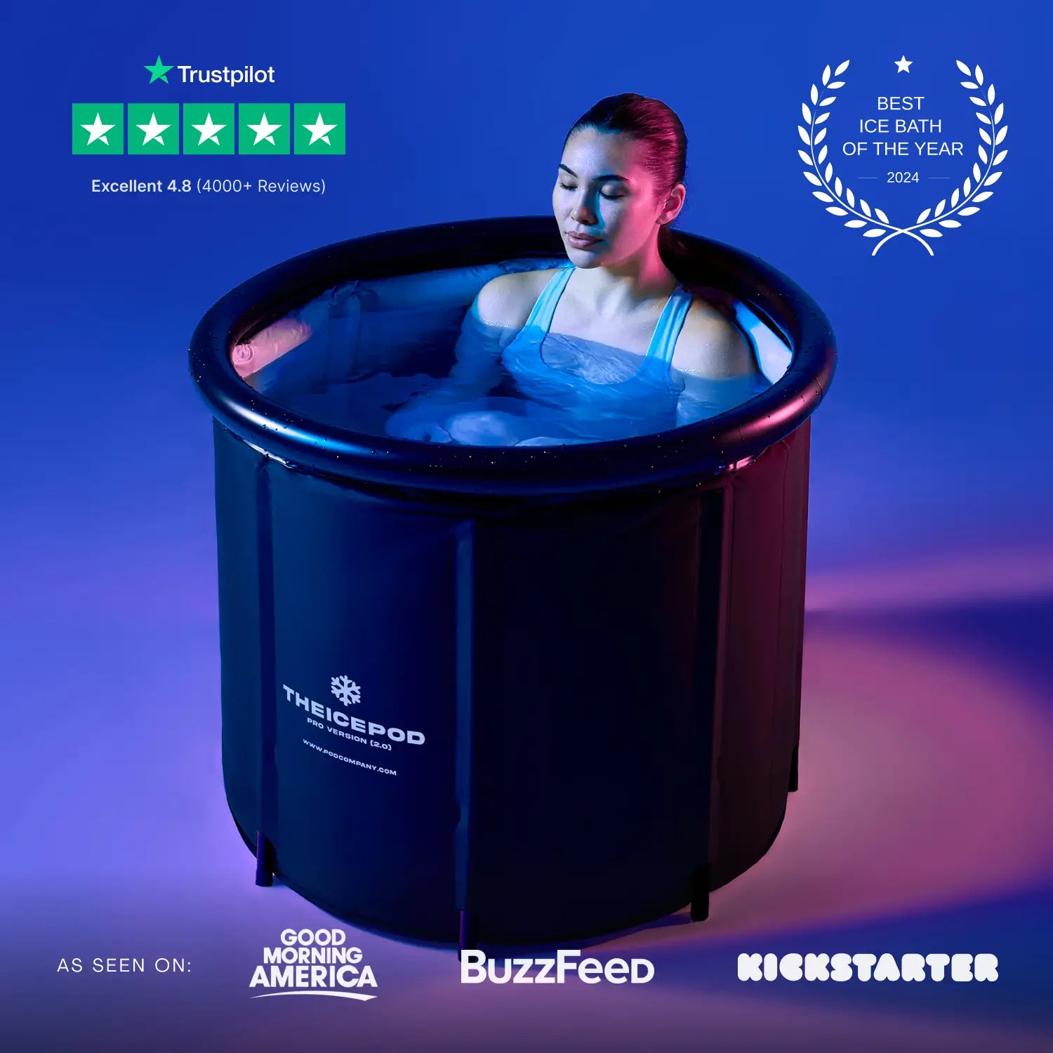 The Ice Pod - Portable Ice Bath – The Pod Company